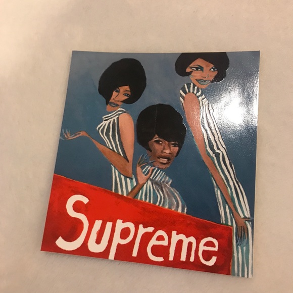 Supreme | Accessories | Supreme The Supremes Sticker | Poshmark